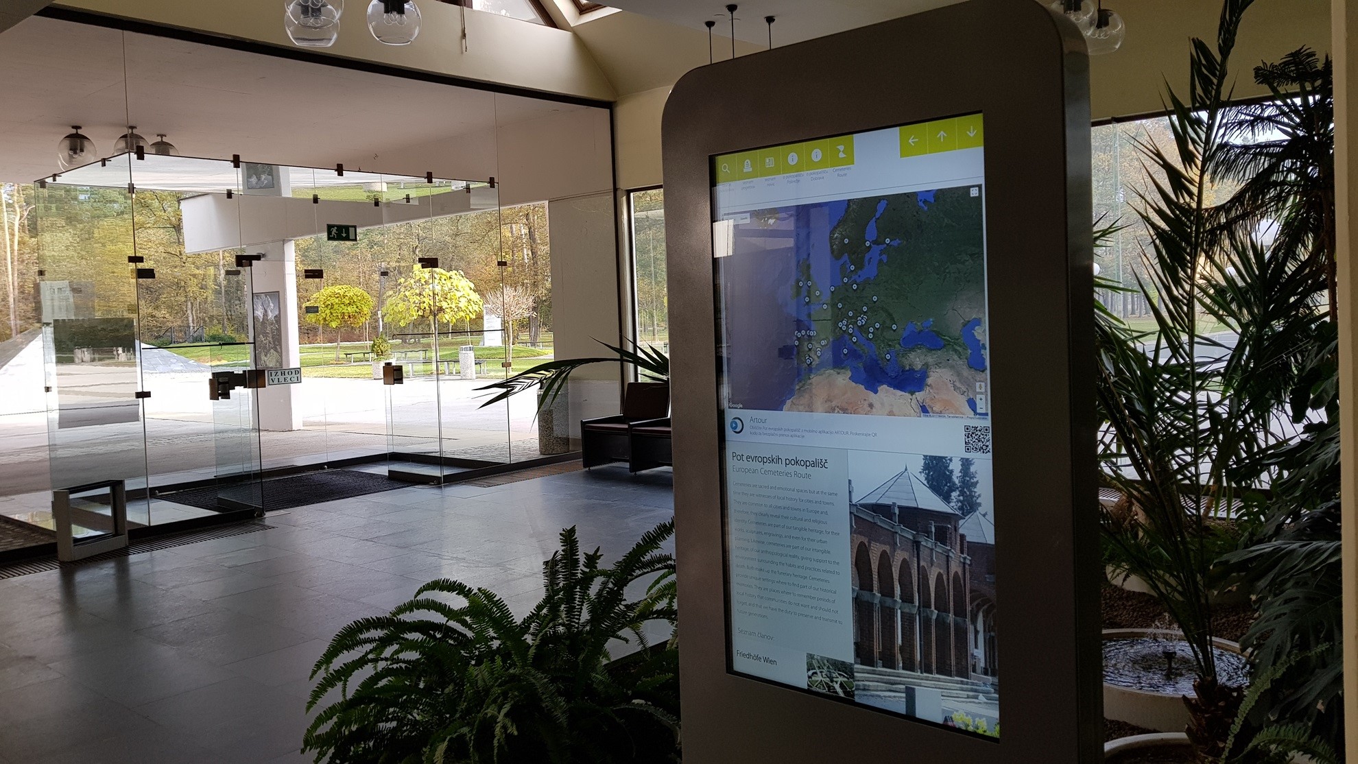 Info point Place of Memory